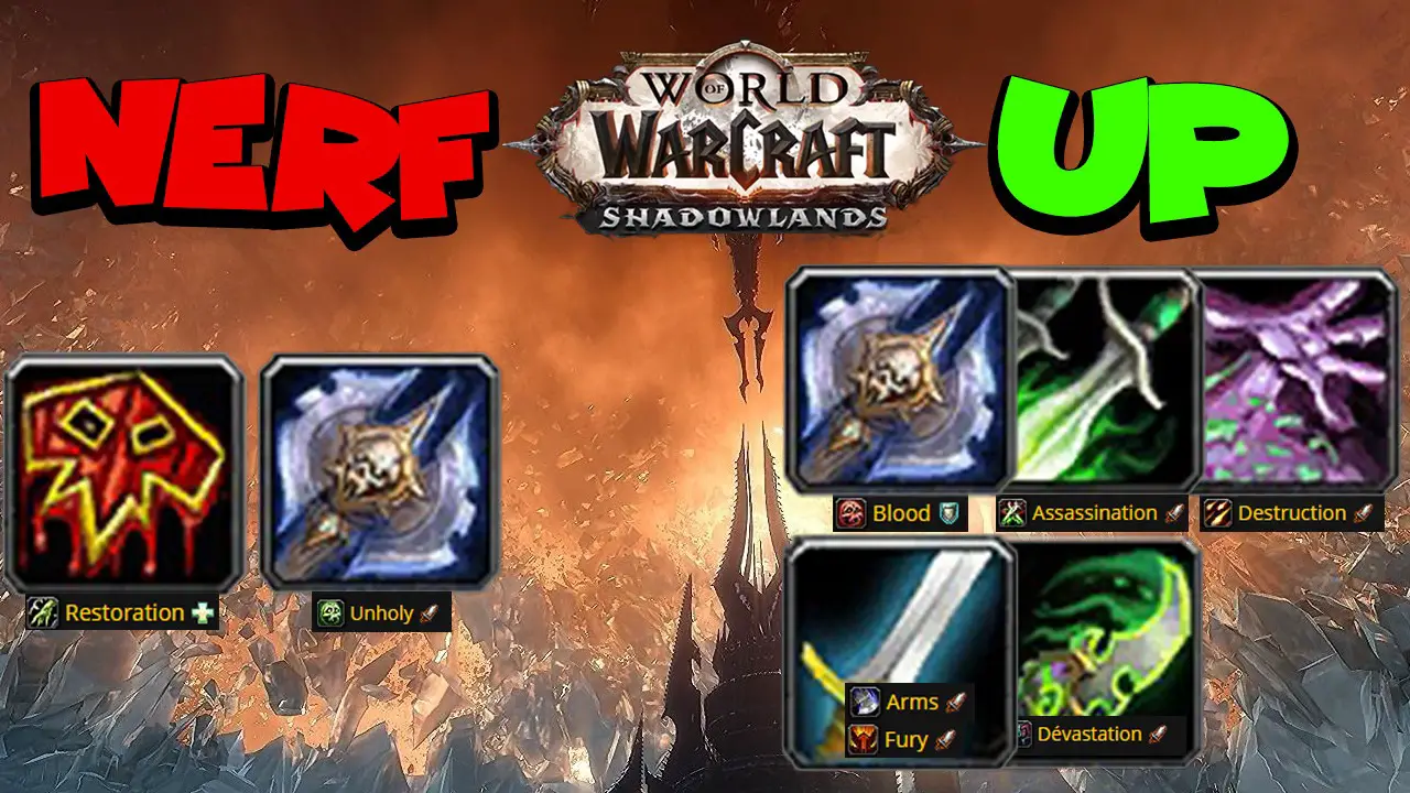 WOW shadowland News FR - 2eme patch Equilibrage PVP et PVE - Kami-labs.fr