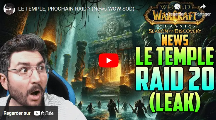 WOW SOD : Le Temple d'Atal Hakkar serait le prochain raid - Kami-labs.fr