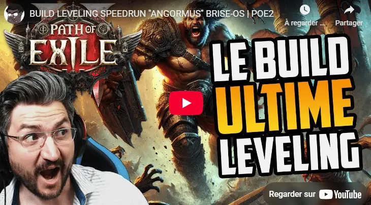 BUILD GUERRIER LEVELING SPEEDRUN "ANGORMUS" BRISE-OS | POE2 - Kami-labs.fr